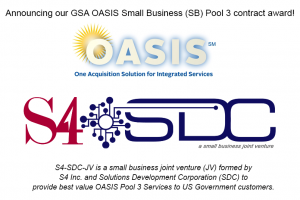 GSA OASIS SB Pool 3 – S4 Inc.